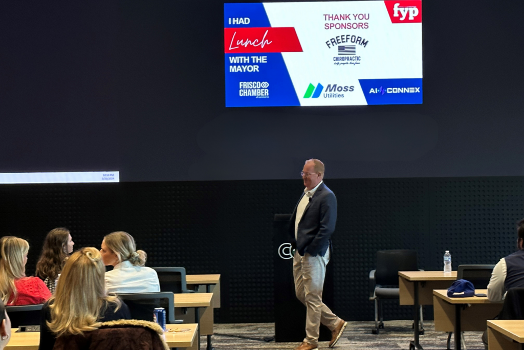 I Had Lunch with the Mayor - Frisco Chamber of Commerce